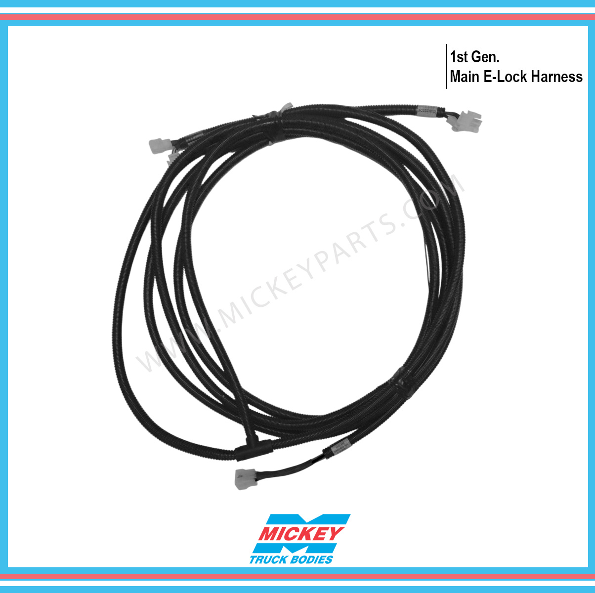mickeyparts.com: Mickey E-Lock (Gen 1 System) Main Harness