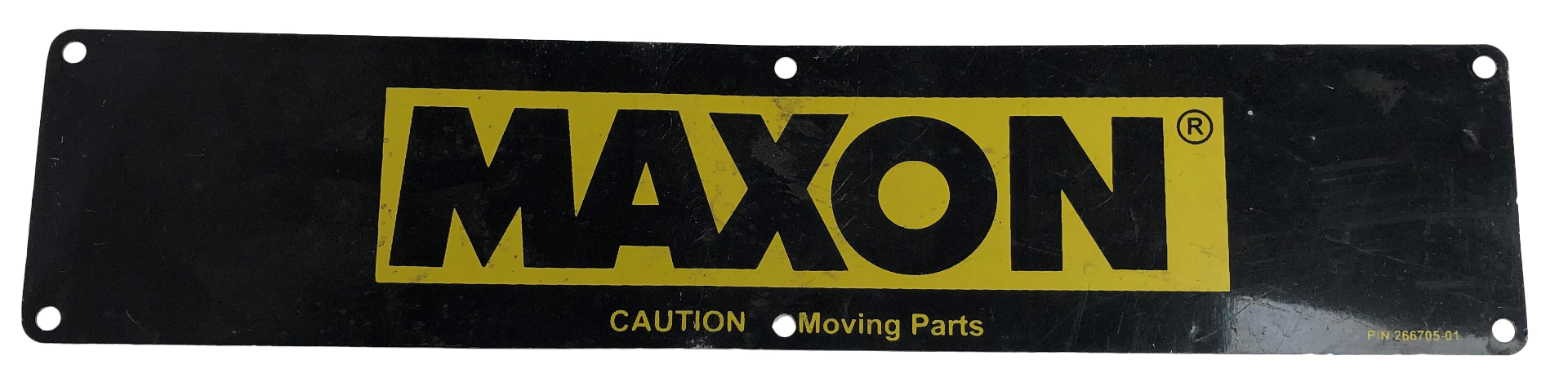 MAXON PLATE 3.25 X 15 BLK (266705-01)