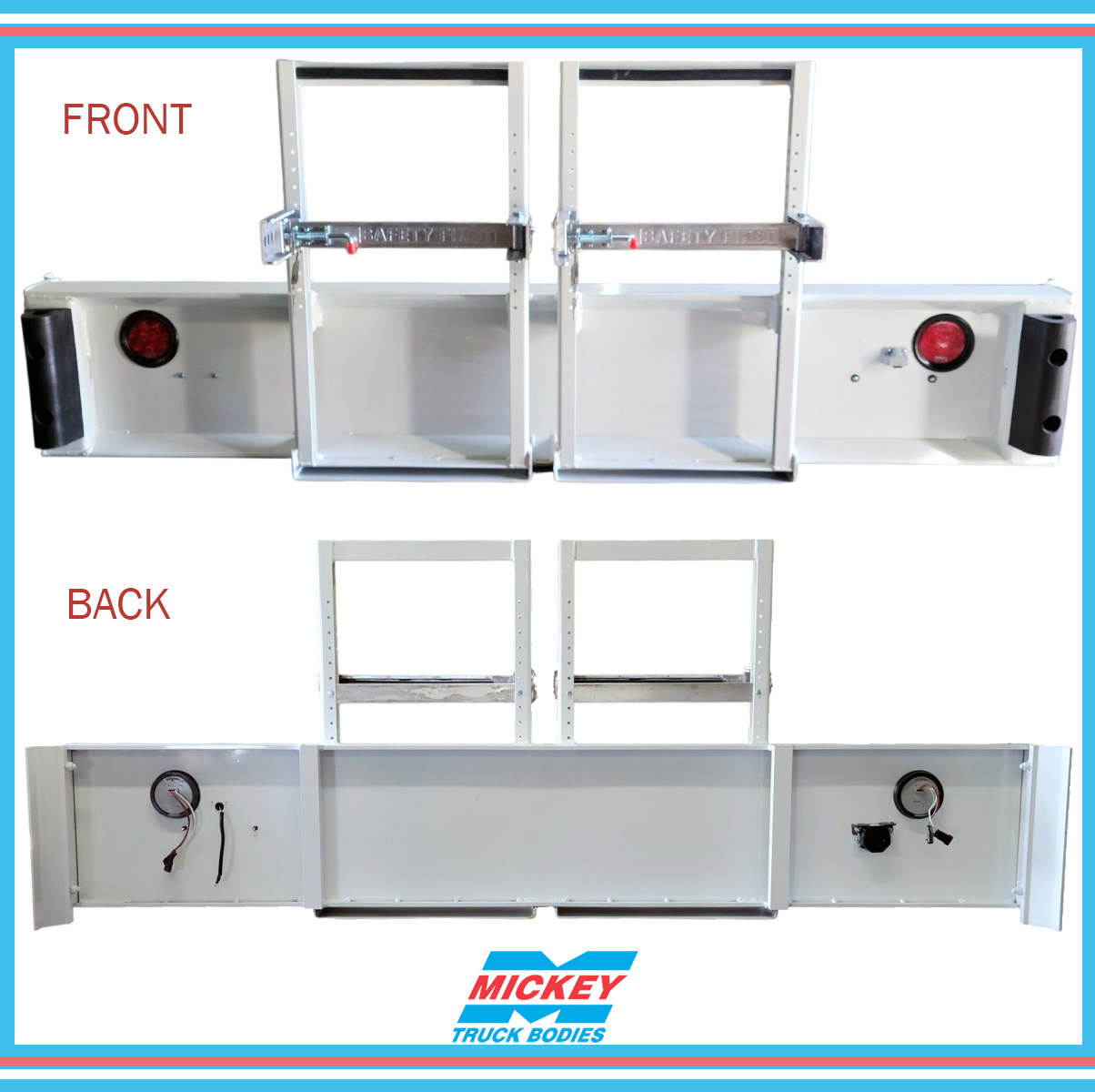 mickeyparts.com: Mickey Beverage Body ALUM REAR BUMPER 16H X 96W (15. ...