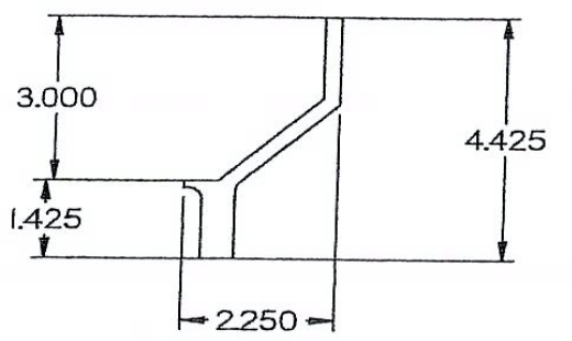 Bumper End Plate (105")